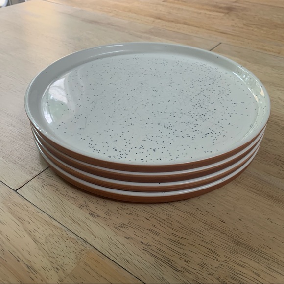 Our Place | Kitchen | Our Place 5 Set Of 4 Speckled White And Brown ...